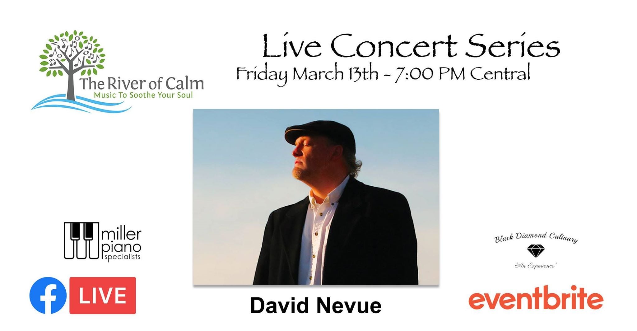 David Nevue "live streaming concert and interview" | Miller Piano ...
