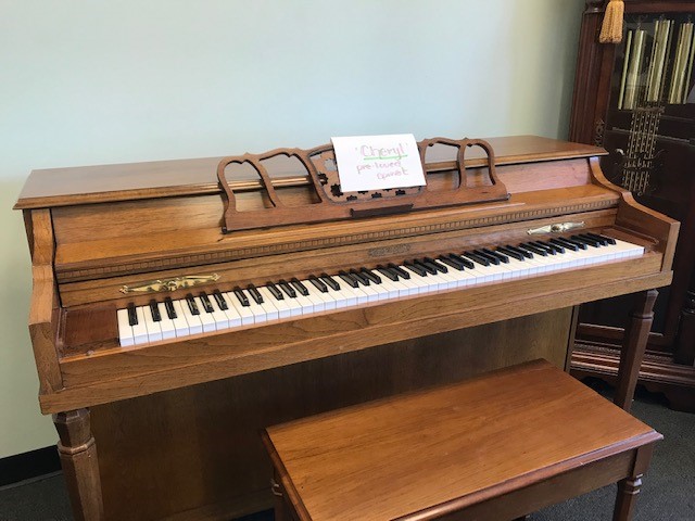 SOLD Chickering spinet piano | Miller Piano Specialists - Nashville's ...