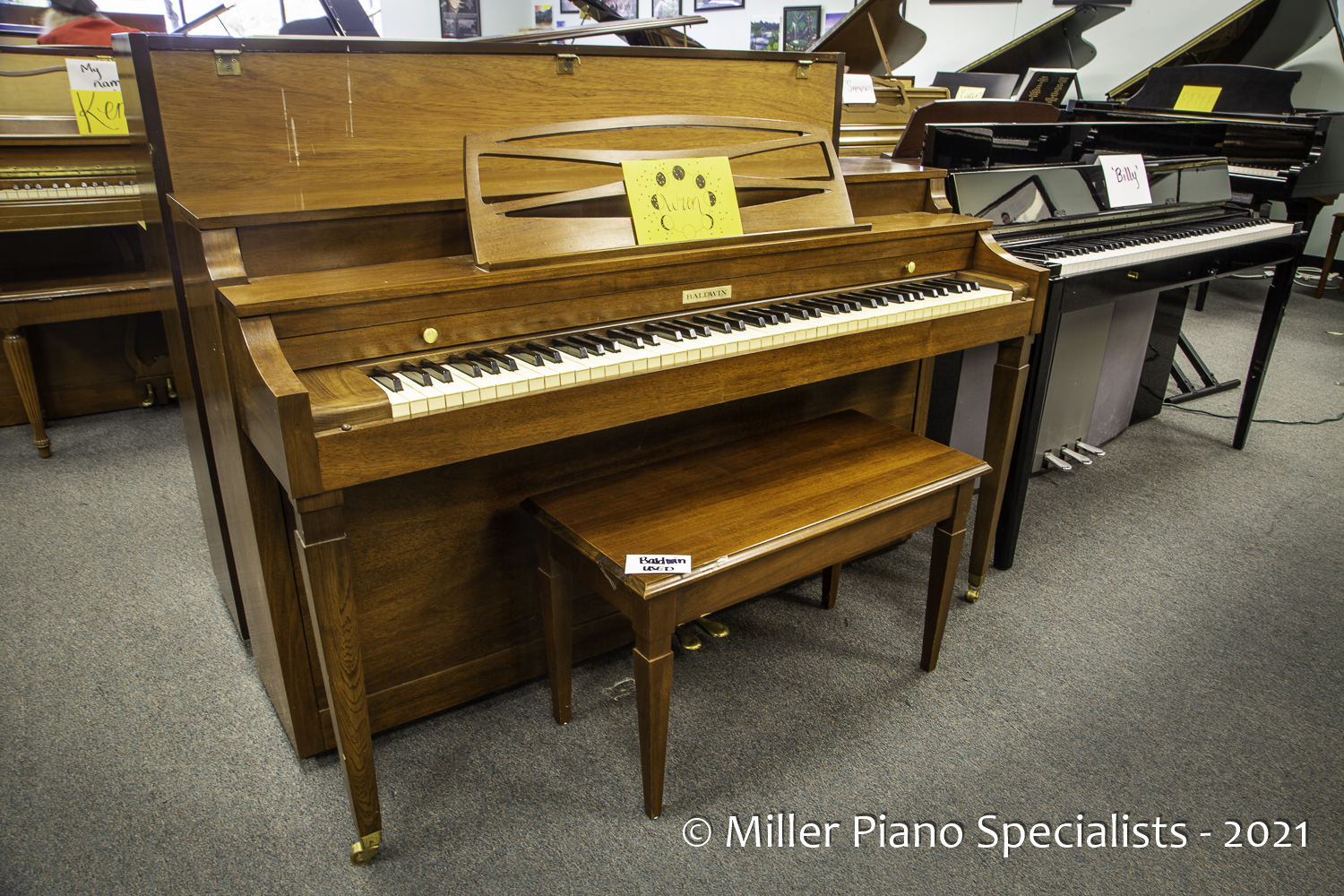 SOLD Baldwin Spinet Just arrived | Miller Piano Specialists - Nashville ...