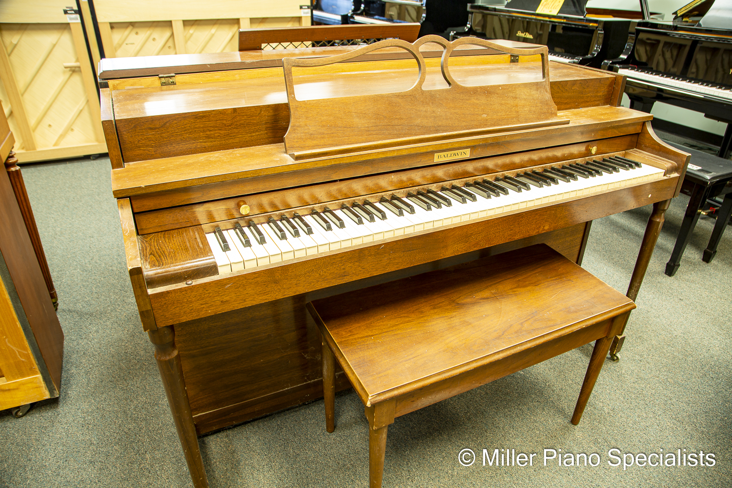 sold Baldwin Spinet | Miller Piano Specialists - Nashville's Home of ...