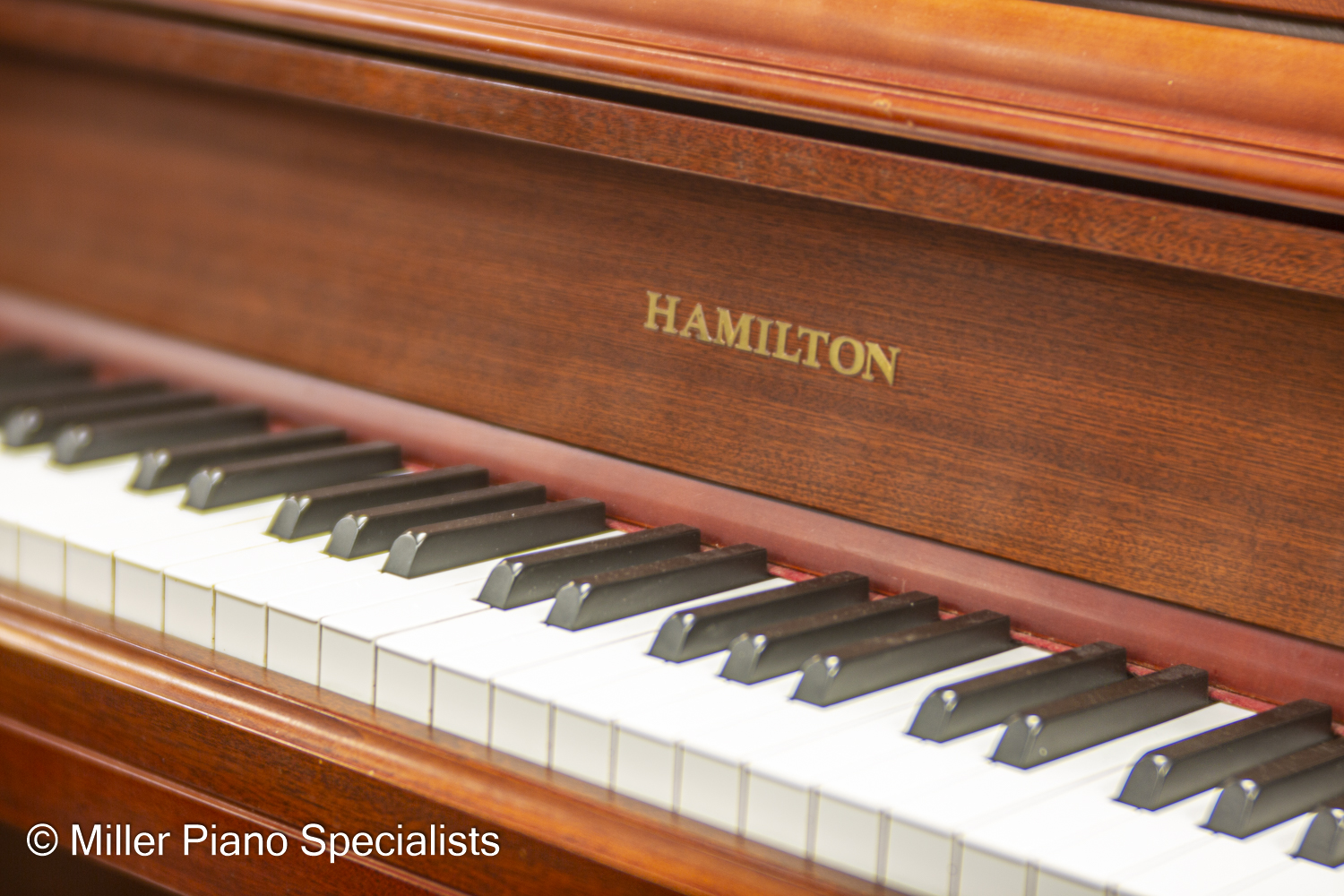 SOLD Baldwin Hamilton Upright Piano | Miller Piano Specialists ...