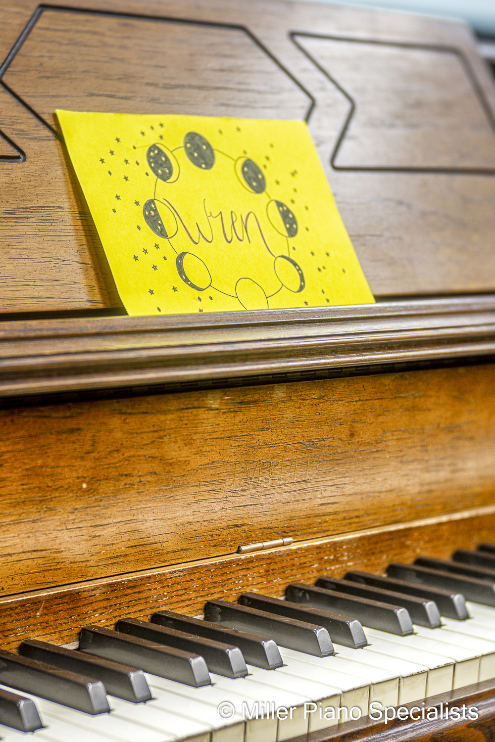 SOLD Everett Console | Miller Piano Specialists - Nashville's Home of ...