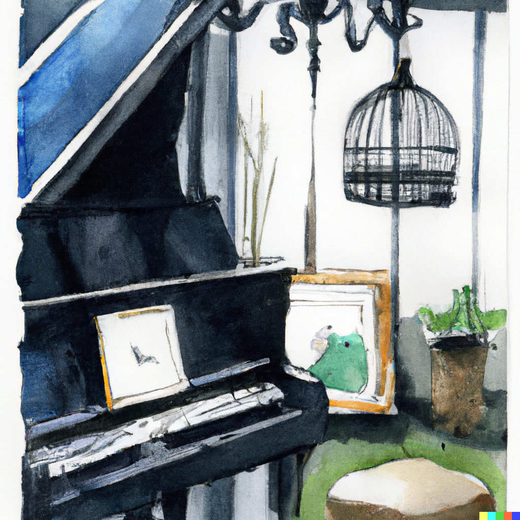 **SOLD** A Piano Named Birdie - Yamaha DGB1KE3 PE 5' Disklavier ...