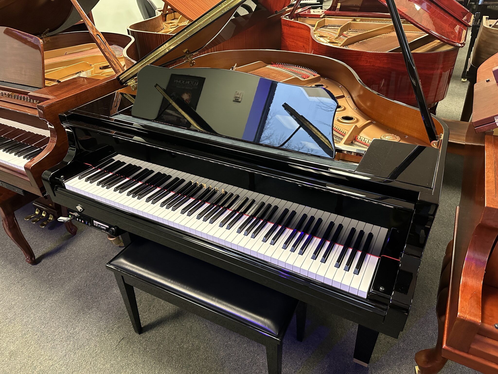 **SOLD** A Piano Named Birdie - Yamaha DGB1KE3 PE 5' Disklavier ...