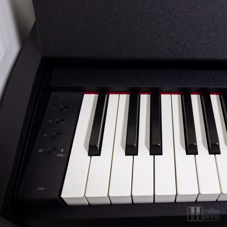 Roland F107-BK Console Digital Piano | Miller Piano Specialists ...